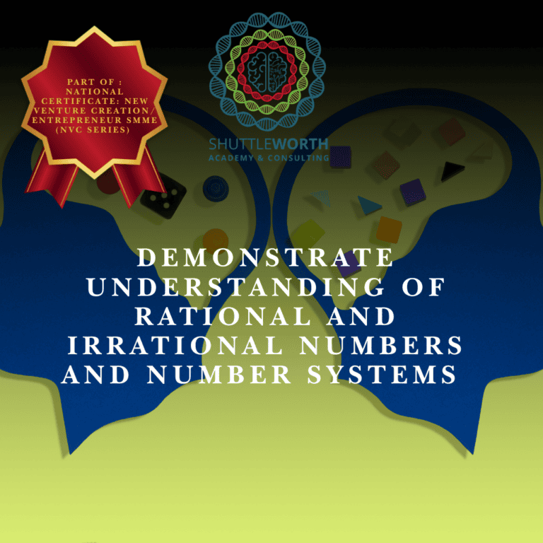 Demonstrate Understanding of Rational and Irrational Numbers and Number ...
